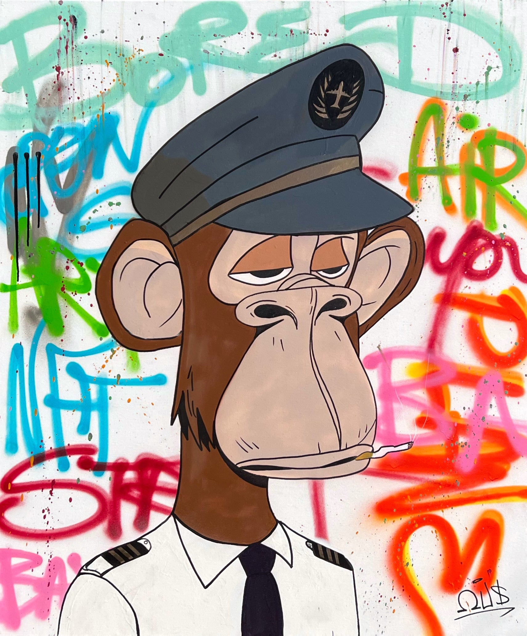 Bored pilot ape – Ωu$ Shop